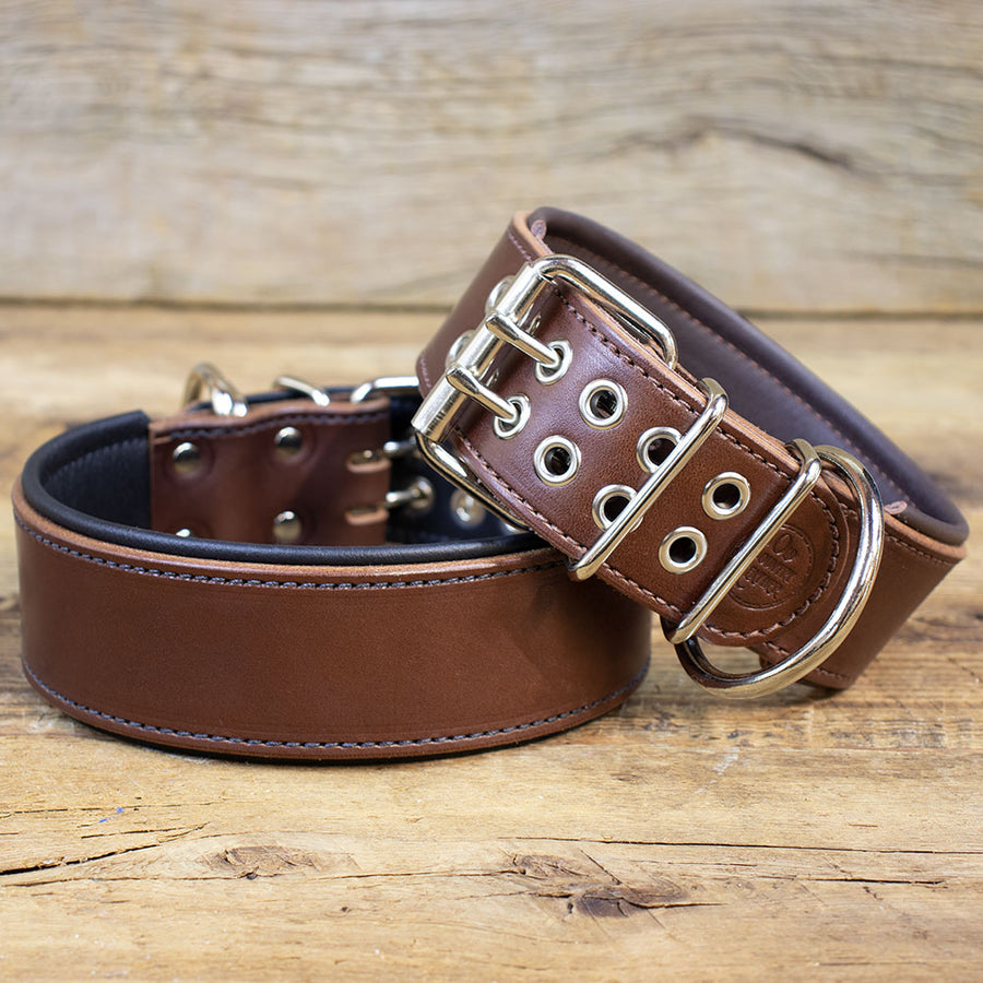 Dog Collars & Leashes - Handcrafted Canadian Leather | Old Country Leather