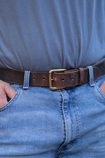 Leather Belts - Handcrafted Full-Grain Canadian Made | Old Country Leather