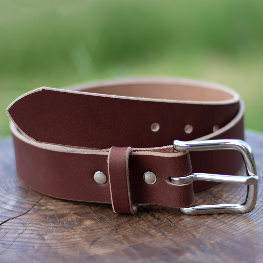 Leather Belts - Handcrafted Full-Grain Canadian Made | Old Country Leather